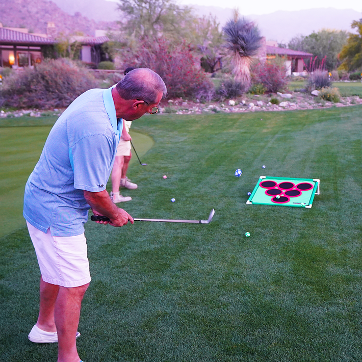 Golf Pong | Jumbo Yard Golf Game| Chipping Beer Pong