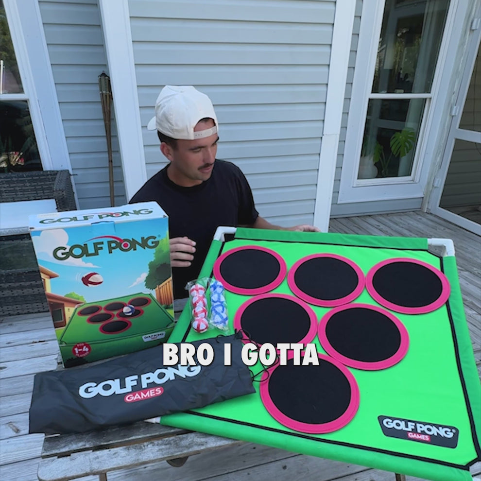 Golf Pong | Golf Chipping Game | Chip and Stick